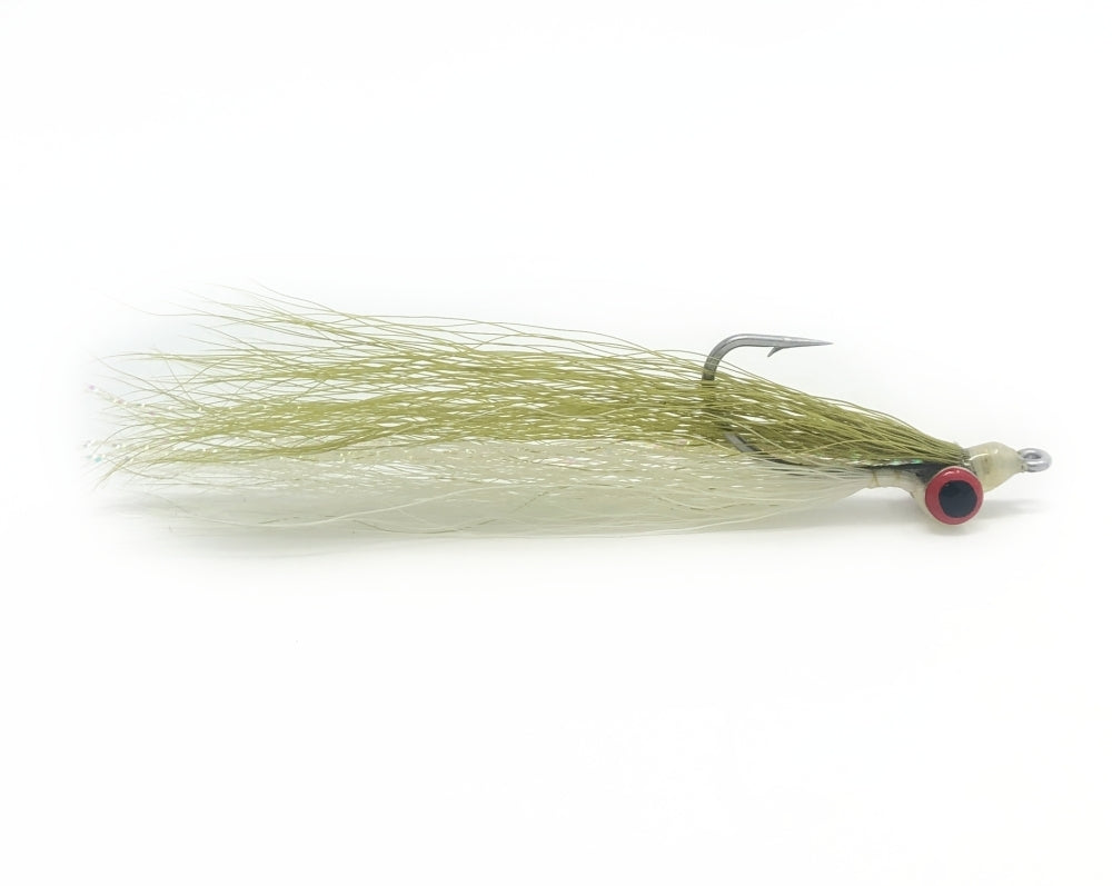 Clouser, Olive and White